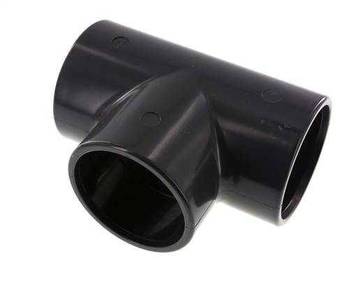 PVC Tee Fitting Socket 90x106mm | Tameson.com