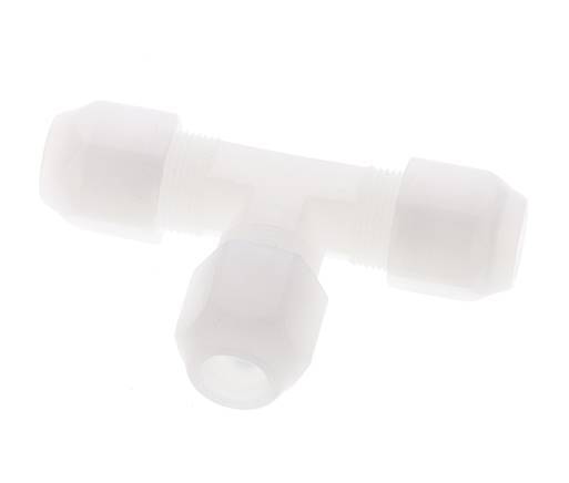 8x10mm PVDF T-Shape Hose Fitting 10bar/145psi | Tameson.com