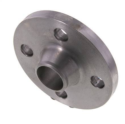 Welding Neck Flange DN32-PN16 42.4mm Black Steel DIN 2633 | Tameson.com