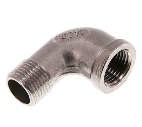 1/2'' NPT x 1/2'' NPT F/M Stainless steel 90 deg Elbow Fitting 16 Bar | Tameson.com