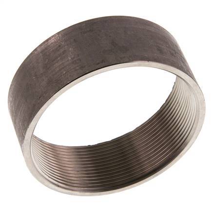 Rp 3'' x 95mm Stainless steel Welding Socket 40 Bar DIN 2986 - 34mm ...