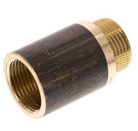 G 3/4'' F/M Brass Extension DIN 3523 - 40 mm | Tameson.com