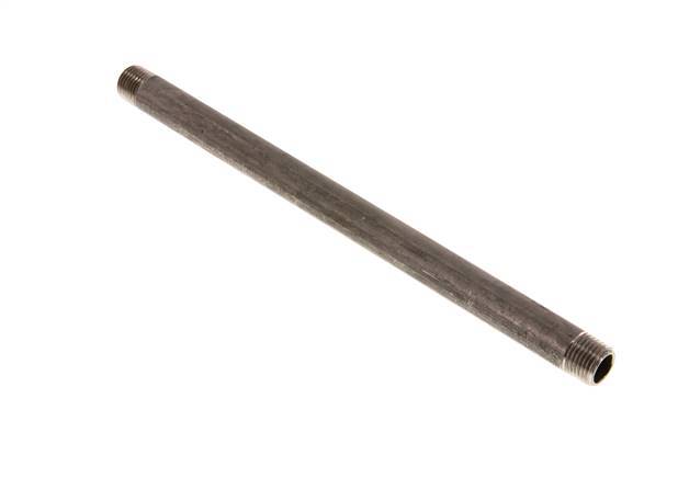 R 1/4'' Stainless steel Double Pipe Nipple 20 Bar DIN 2982 - 200mm ...