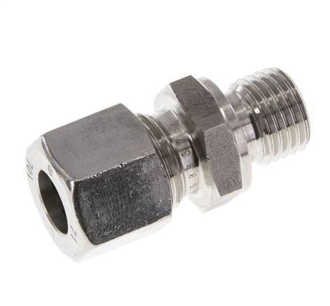 M14x1.5 Male x 10L Stainless steel Straight Cutting Ring 315 Bar DIN 2353 | Tameson.com