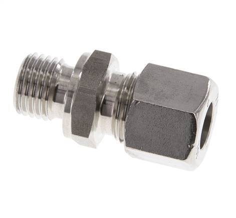 M14x1.5 Male x 10L Stainless steel Straight Cutting Ring 315 Bar DIN 2353 | Tameson.com