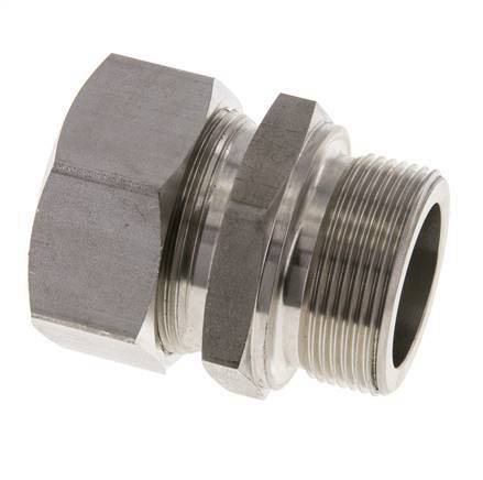 M42x2 Male x 35L Stainless steel Straight Cutting Ring 160 Bar DIN 235 | Tameson.com