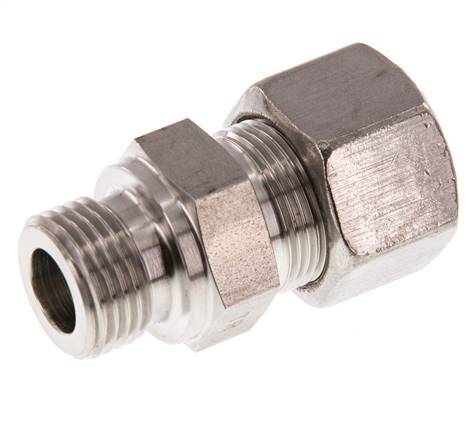 G 1/2'' Male x 16S Stainless steel Straight Compression Fitting 400 Bar DIN 2353 | Tameson.com
