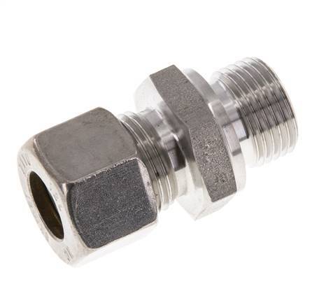 M18x1.5 Male x 12L Stainless steel Straight Compression Fitting 315 Ba ...