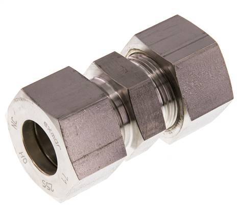 25S Stainless steel Straight Compression Fitting 400 Bar DIN 2353 | Tameson.com