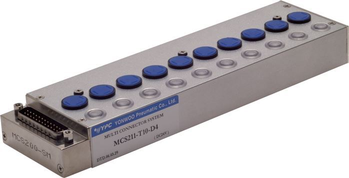 4x Multipole-Connector YPC SF2000 Valves 24VDC | Tameson.com