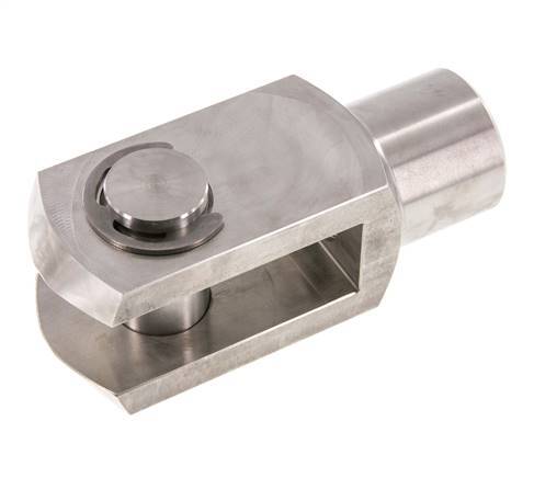 Clevis Rod-end Pin M27 x 2 Stainless steel 303 (1.4305) | Tameson.com