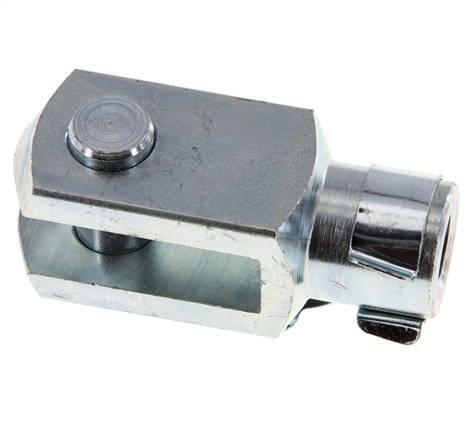 Clevis Rod-end Pin M16 x 1.5 Zinc plated steel | Tameson.com