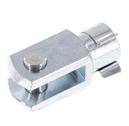 Clevis Rod-end Pin M10 Zinc plated steel | Tameson.com