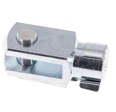 Clevis Rod-end Pin M10 Zinc plated steel | Tameson.com