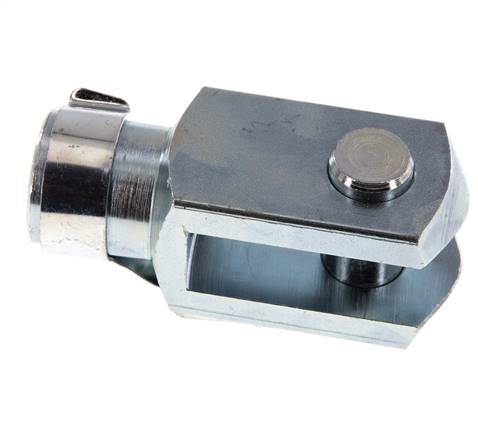 Clevis Rod-end Pin M16 Zinc plated steel | Tameson.com