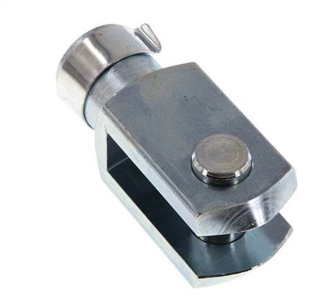 Clevis Rod-end Pin M16 Zinc plated steel | Tameson.com