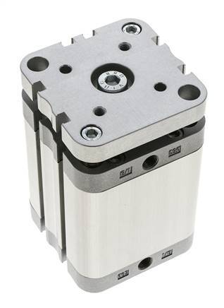 ISO 21287 Compact Double Acting Cylinder 63-50mm - Magnetic - Non-Rota ...