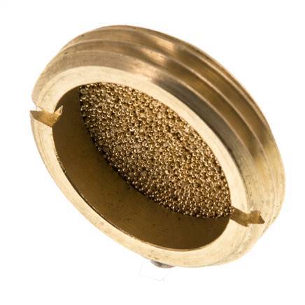 G1'' Sintered Bronze Compact Sinking Pneumatic Muffler | Tameson.com