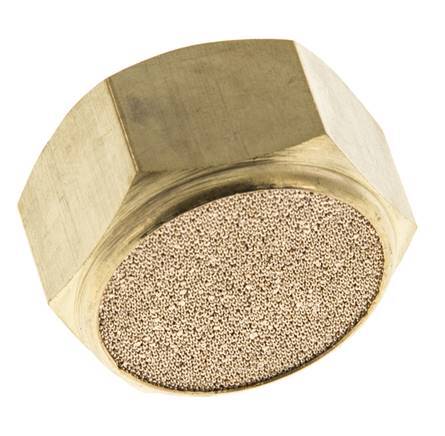 G3/4'' Sintered Bronze Compact Female Threaded Pneumatic Muffler ...