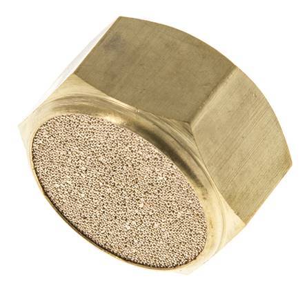 G3/4'' Sintered Bronze Compact Female Threaded Pneumatic Muffler ...