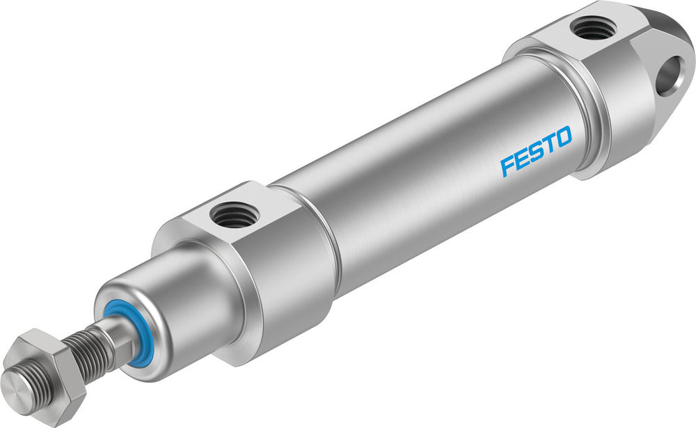Festo Cylinder 25mm Bore 25mm Stroke ISO 6432 Double Acting - 2159637 ...
