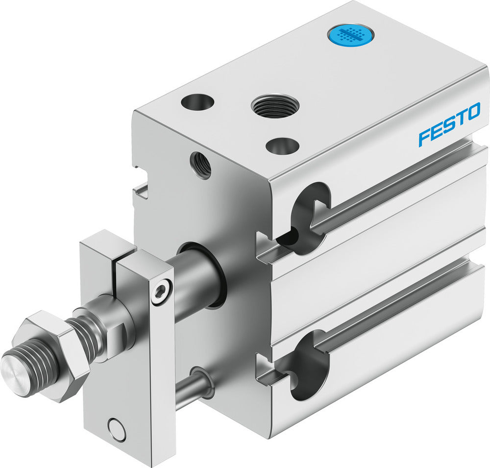Festo Compact Cylinder 32mm Bore 15mm Stroke Single Acting - 4828501 ...