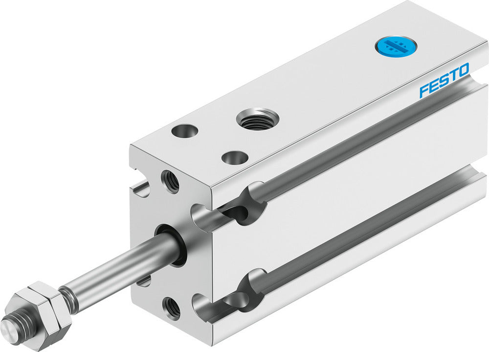 Festo Compact Cylinder 10mm Bore 15mm Stroke Single Acting - 4832172 ...