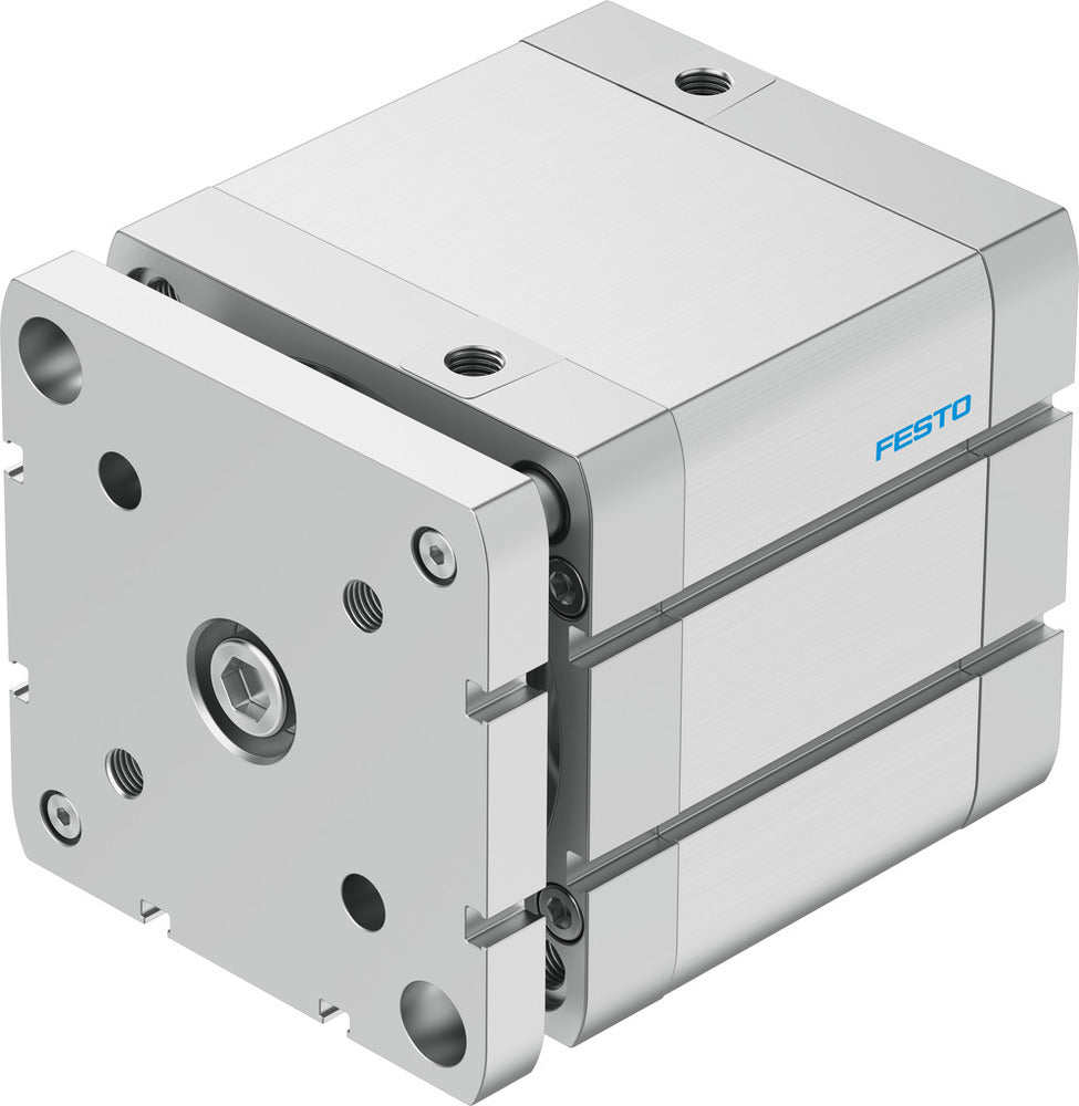Festo Compact Cylinder 100mm Bore 50mm Stroke ISO 21287 Double Acting | Tameson.com