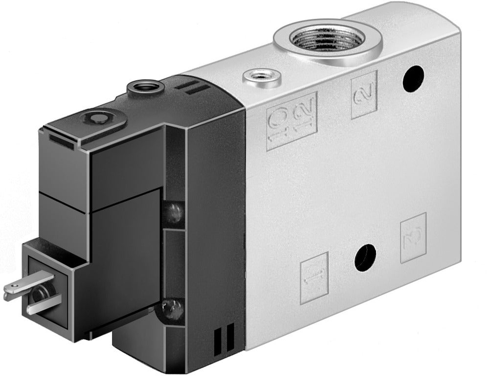 Festo 3/2 NO Monostable Air Solenoid Valve G3/8 3000l/min - 163164 ...