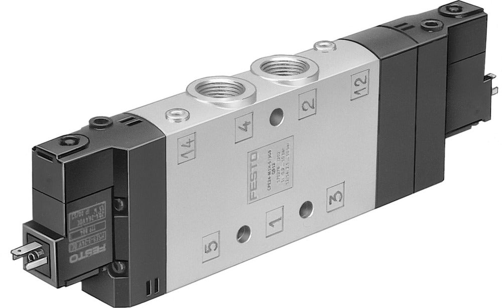 Festo 5/2 Bistable Air Solenoid Valve G3/8 3200l/min - 163835 | Tameson.com