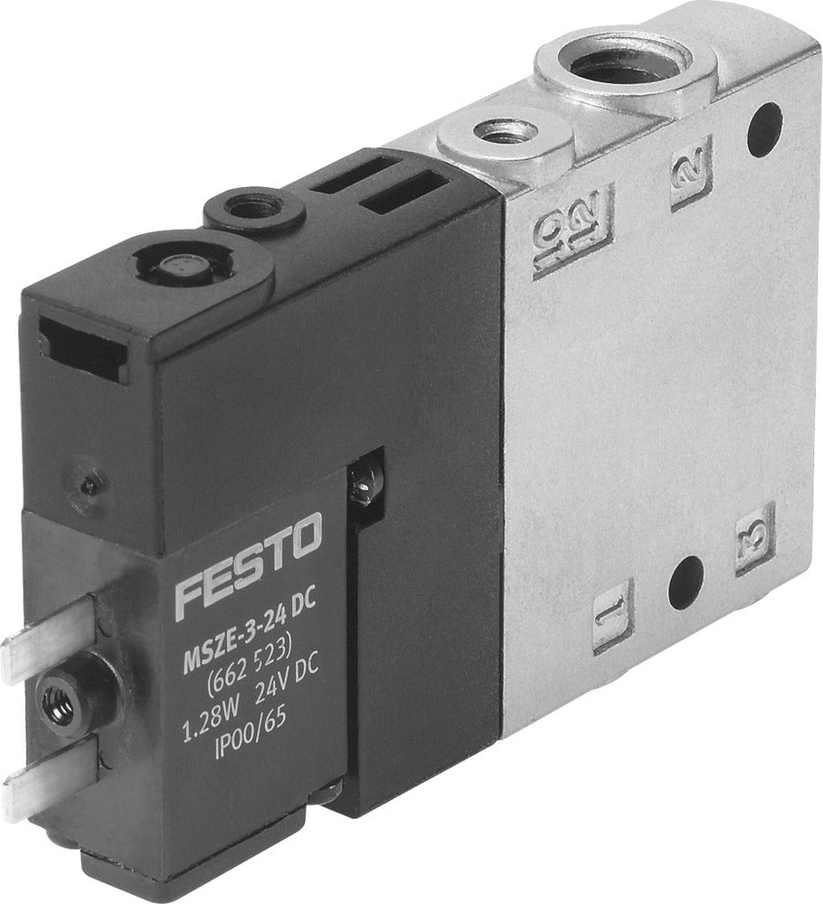 Festo 3/2 NO Monostable Air Solenoid Valve M7 400l/min - 196918 ...