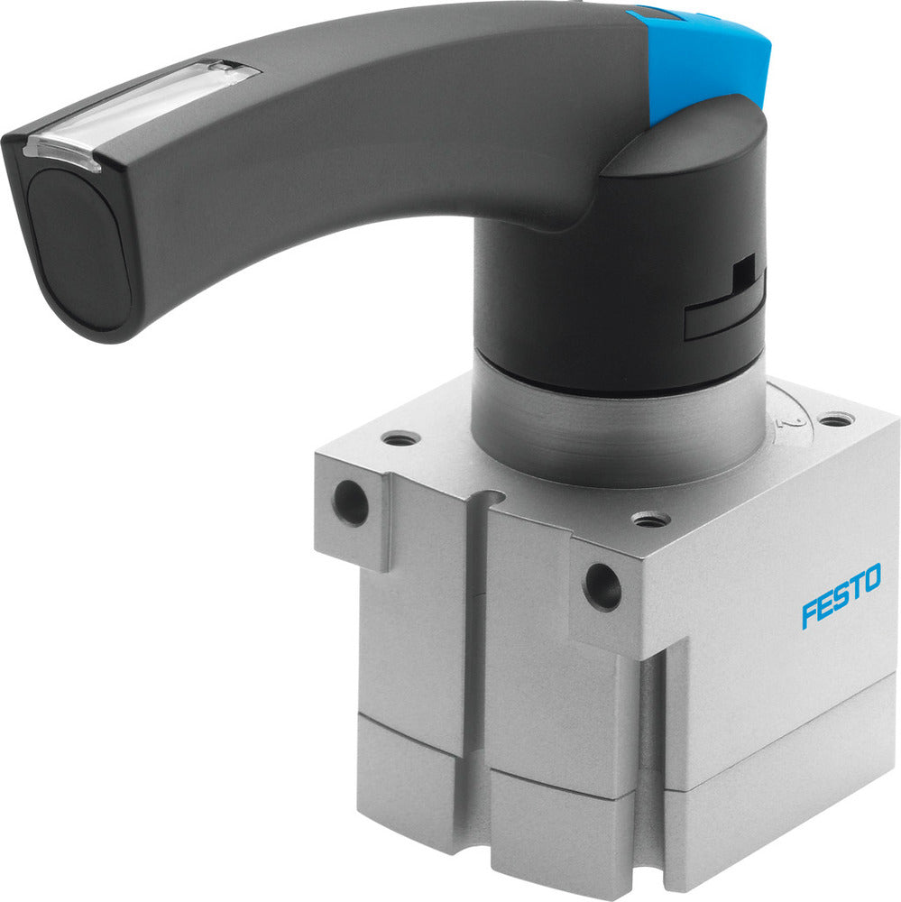 Festo 4/3 Exhausted Hand Lever Valve G1/4 1500l/min - 3515640 | Tameson.com