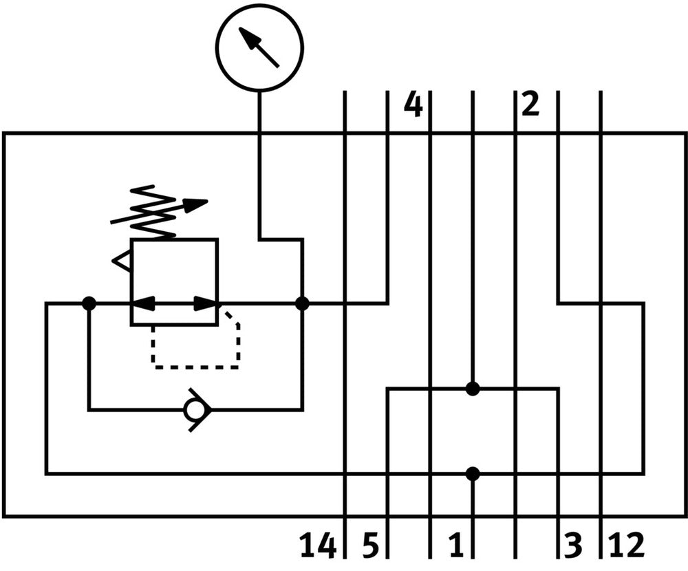 Festo Regulator Plate - 555770 | Tameson.com