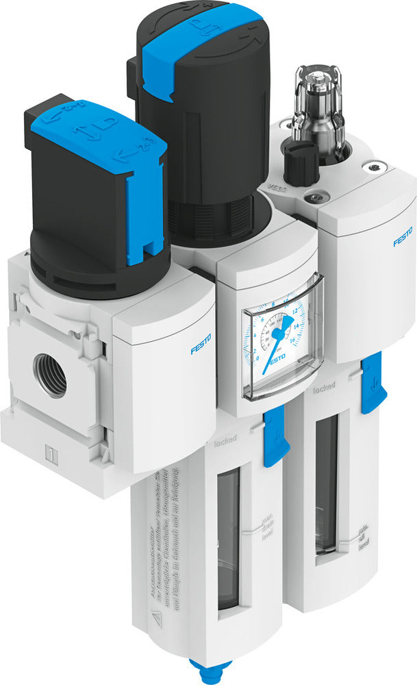 Festo Air Preparation Unit G1/2'' 1-12bar 3100l/min 40µm - 542272 ...