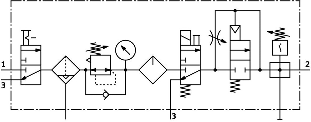 Festo Air Preparation Unit G3/4'' 2.5-12bar 3700l/min 40µm Maxi ...