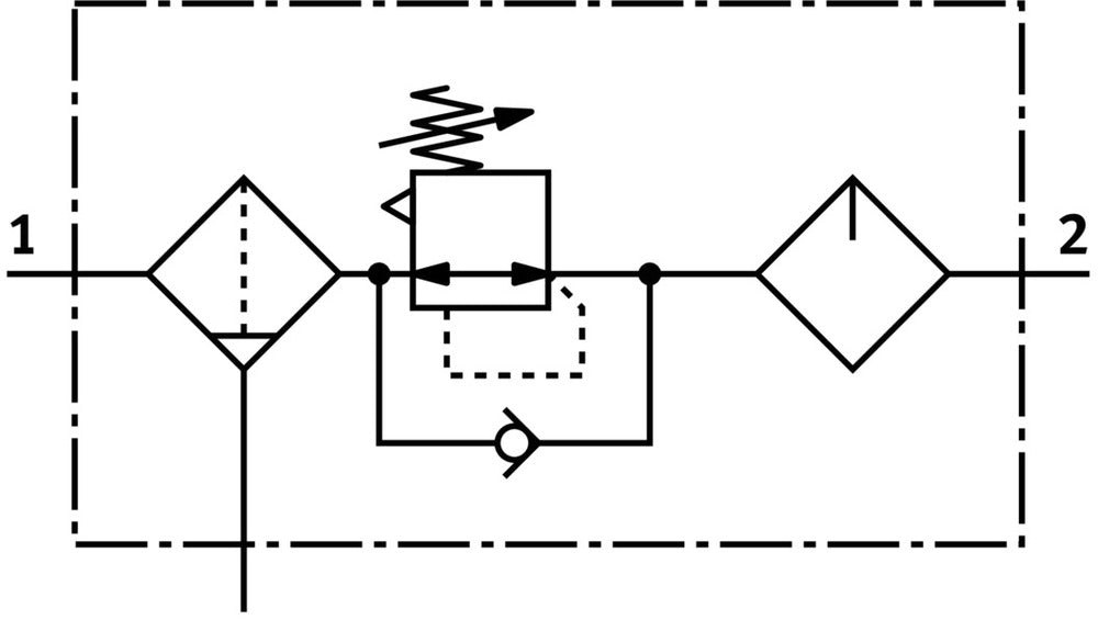 Festo Air Preparation Unit G1'' 0.5-7bar 8700l/min 40µm Maxi - 192639 ...