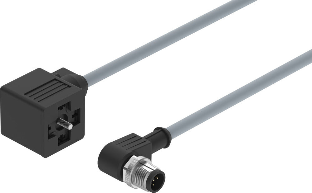 Festo Connecting Cable Form A M12x1 A-coded EN 61076-2-101 0.3m - 3579 ...