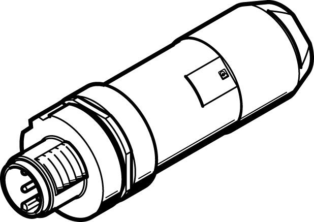 Festo Plug 4-pin M12x1 IP65 IP67 - 575719 | Tameson.com