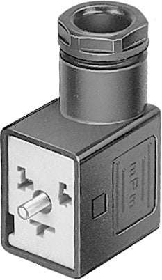 Festo Plug Socket 3-pin Form B IP65 - 33295 [2 Pieces] | Tameson.com