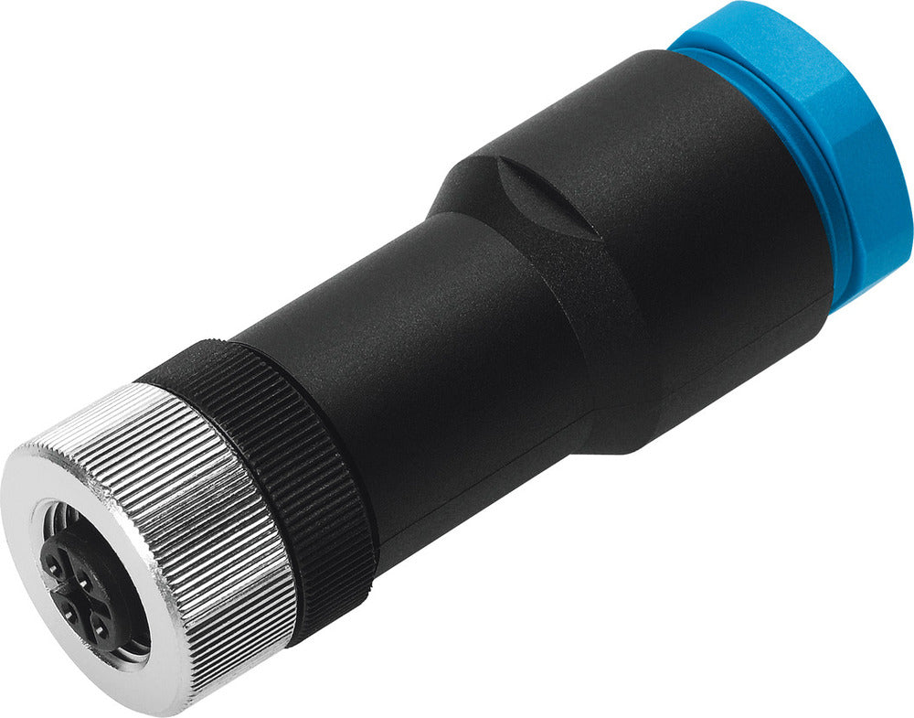 Festo Plug Socket 4-pin Form A M12x1 IP67 - 18496 | Tameson.com