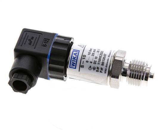 0 to 40bar WIKA Pressure Transducer G1/2'' 0.2% | Tameson.com