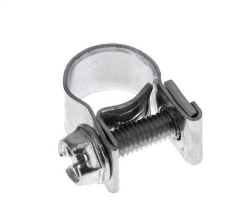 sl-10 mini hose clamp galvanised steel 8-10mm | Tameson.com