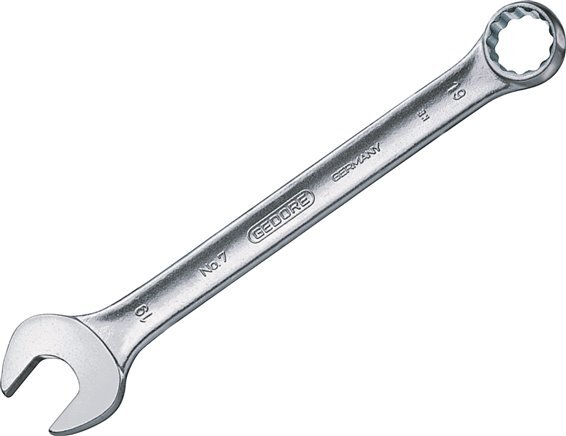 32mm Gedore Red Open End Wrench With 15 Degrees Angled Box End ...