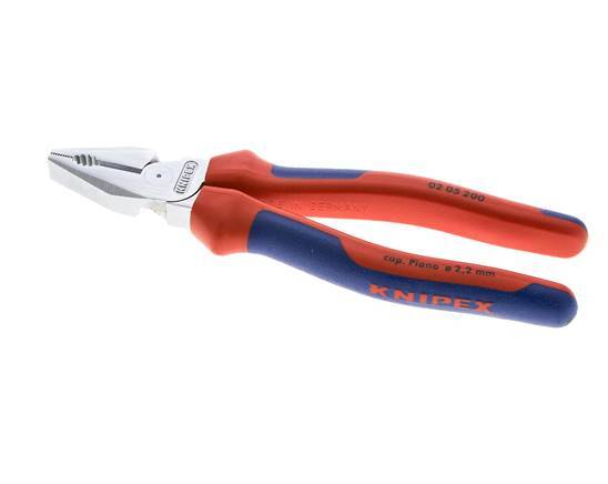 Knipex Power Combination Pliers 200 mm 2-component Handles | Tameson.com