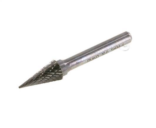 SKM Pointed Cone Shaped 10 mm Carbide Burr | Tameson.com