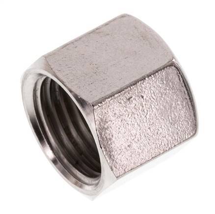 M16x1.5 x 10L Stainless steel Union nut for Cutting ring | Tameson.com
