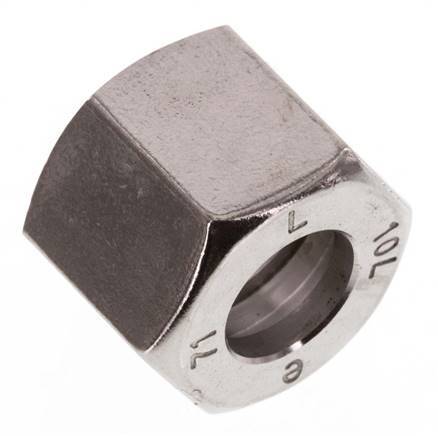 M16x1.5 x 10L Stainless steel Union nut for Cutting ring | Tameson.com