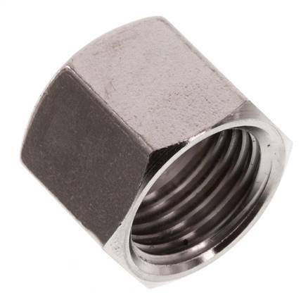 M16x1.5 x 10L Stainless steel Union nut for Cutting ring | Tameson.com
