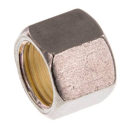 M18x1.5 x 10S Stainless steel Union nut for Compression ring | Tameson.com