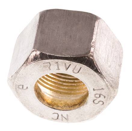 M24x1.5 x 16S Stainless steel Union nut for Compression ring | Tameson.com